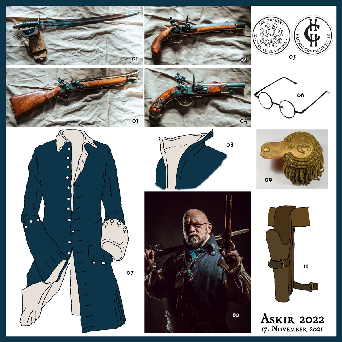 Askir 2022 . #01 – Swashbuckler Style