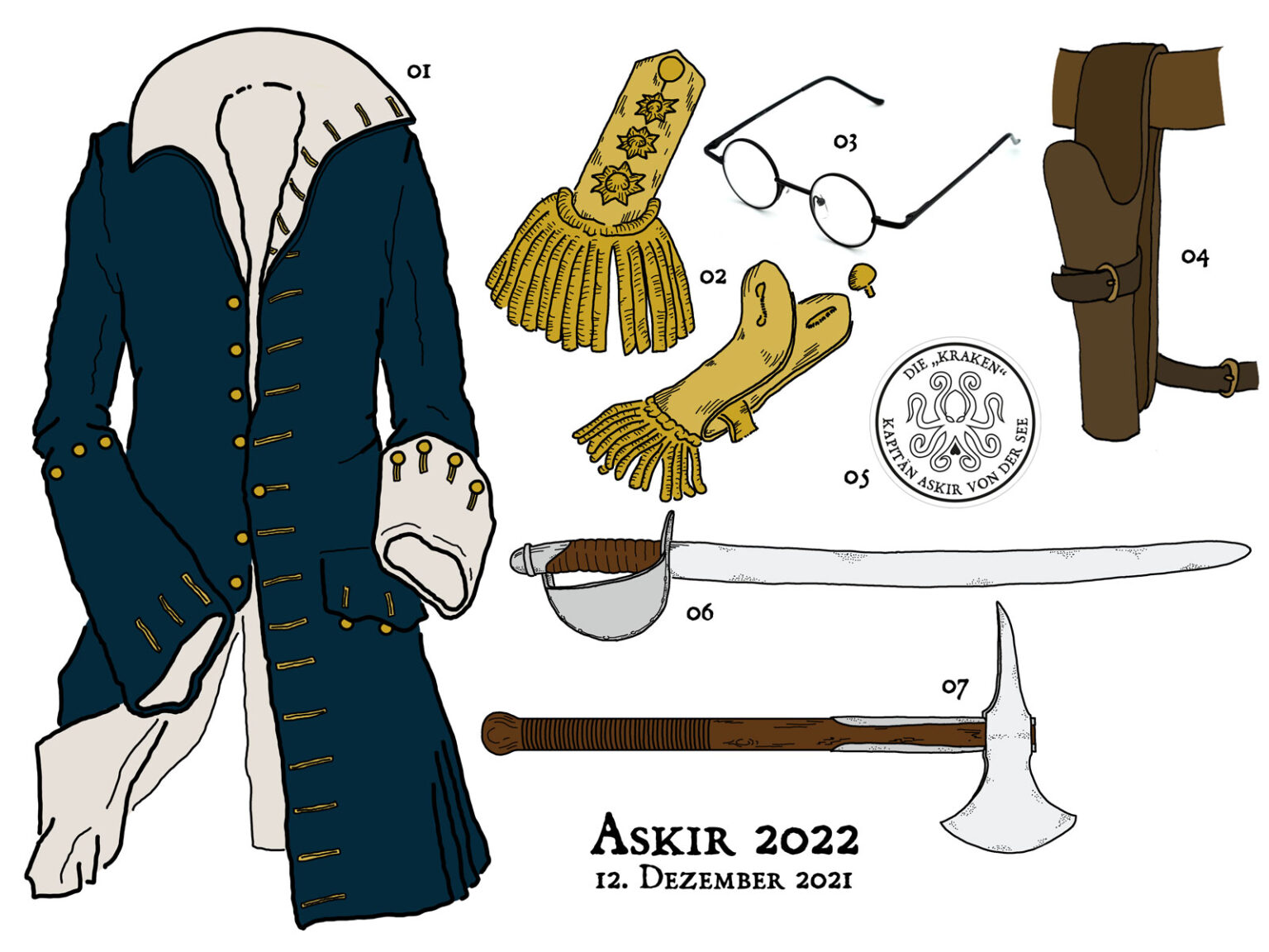 Askir 2022 . #02 – Swashbuckler Style